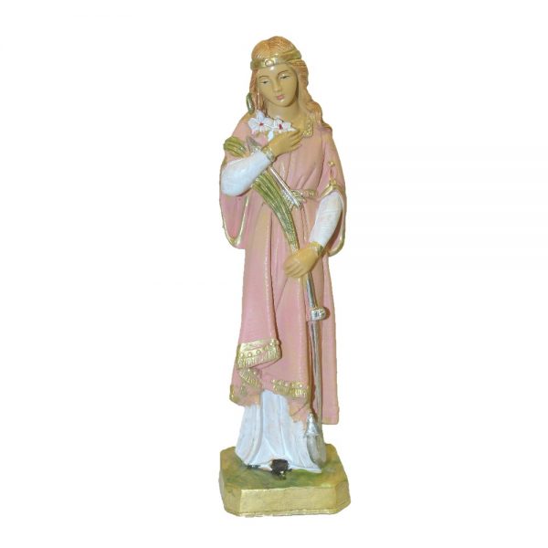 Statua Santa Filomena cm 15 in resina infrangibile - Pantaleone
